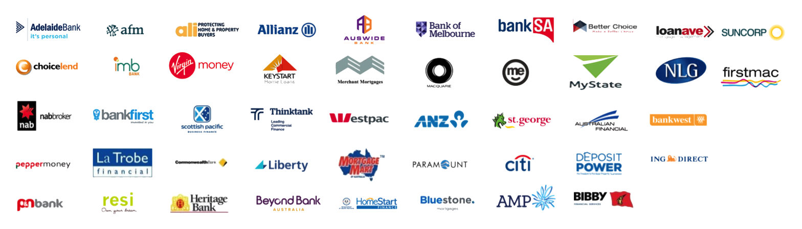 Our panel of lenders